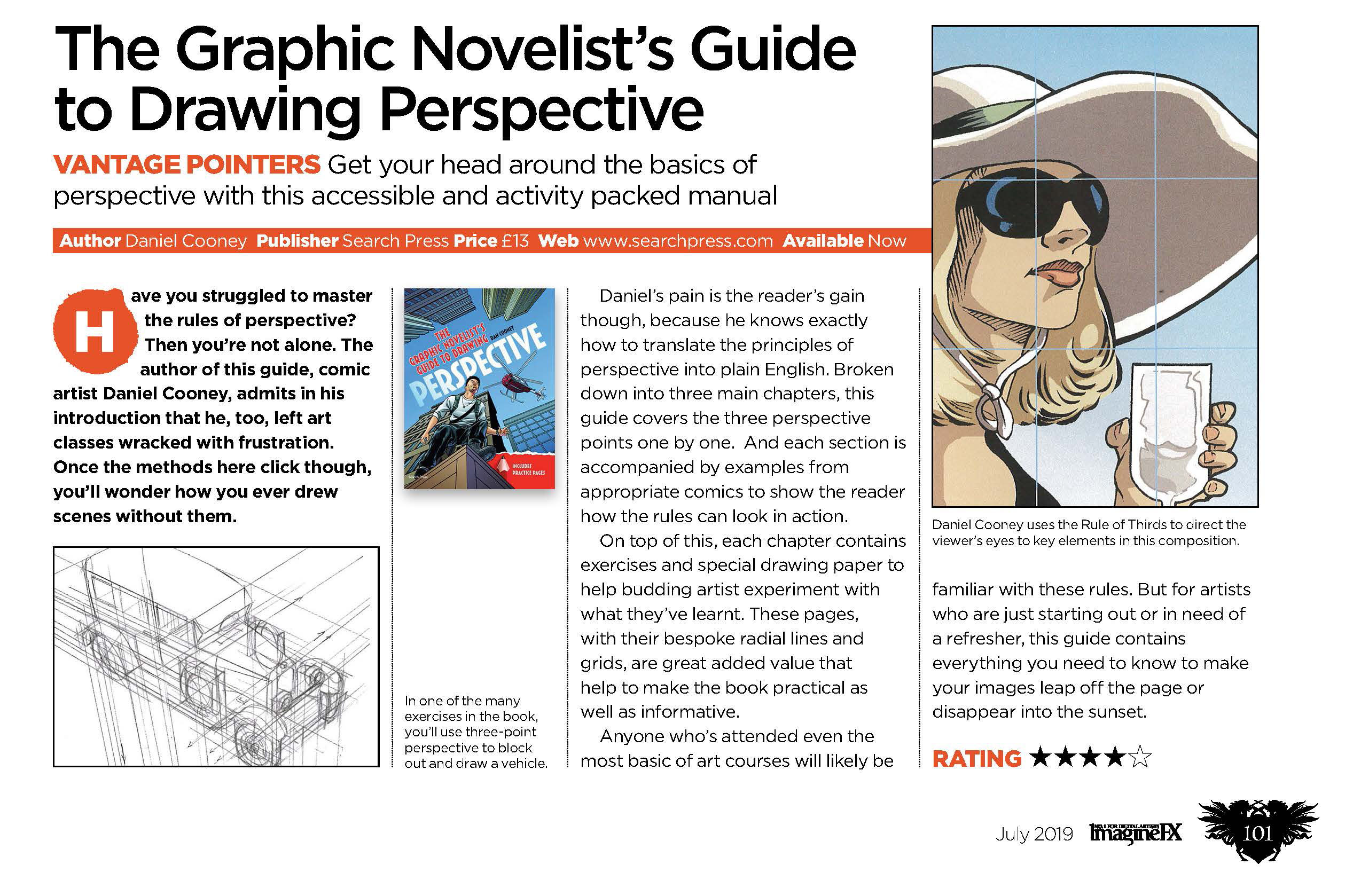 Search Press | The Graphic Novelist’s Guide to Drawing Perspective by ...
